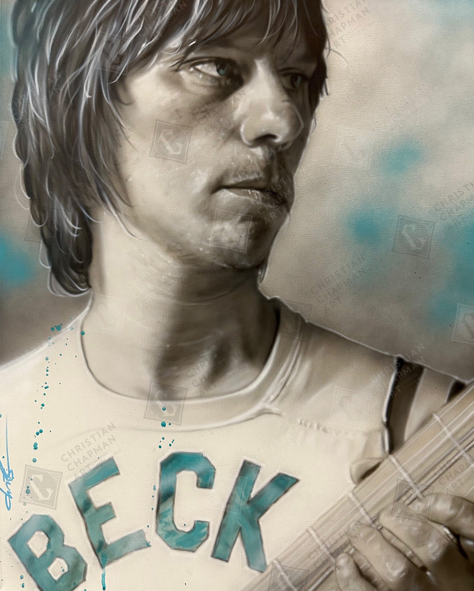 Jeff Beck | Christian Chapman Art