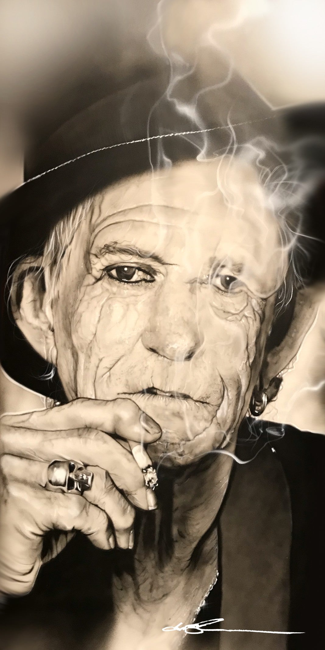 Keith Richards | Christian Chapman Art