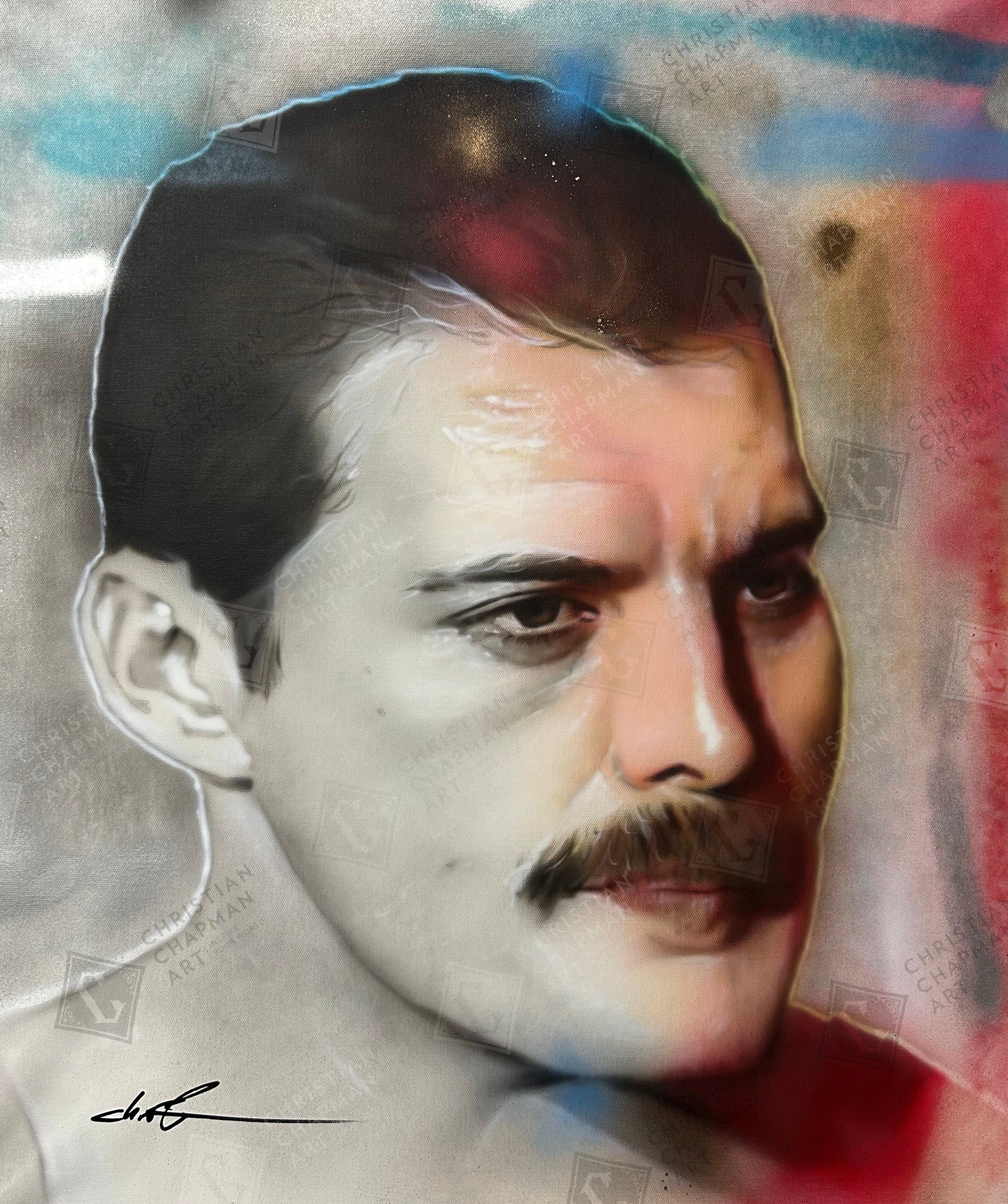 Original Freddie Mercury Artworks – Christian Chapman Art