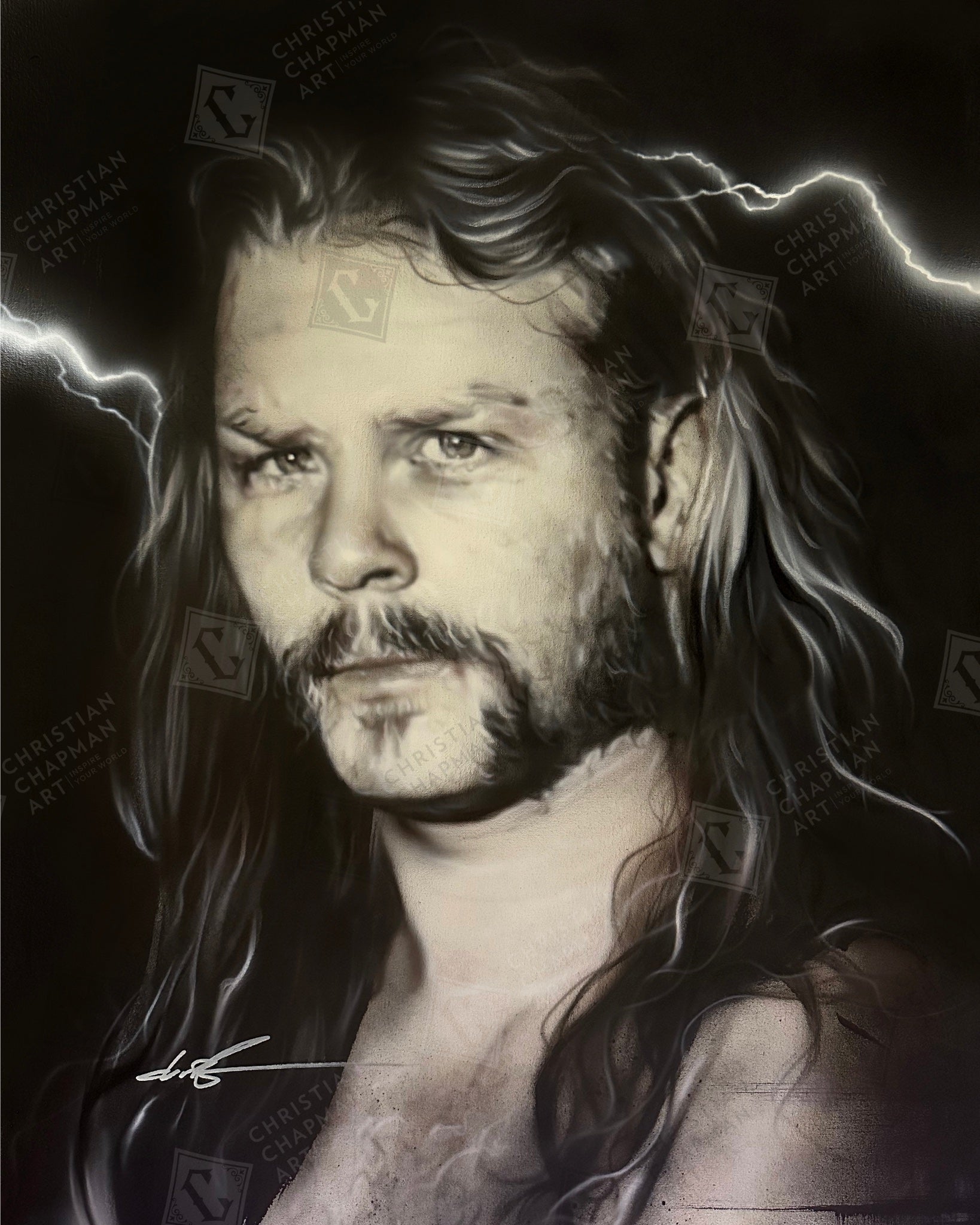 James Hetfield | Christian Chapman Art