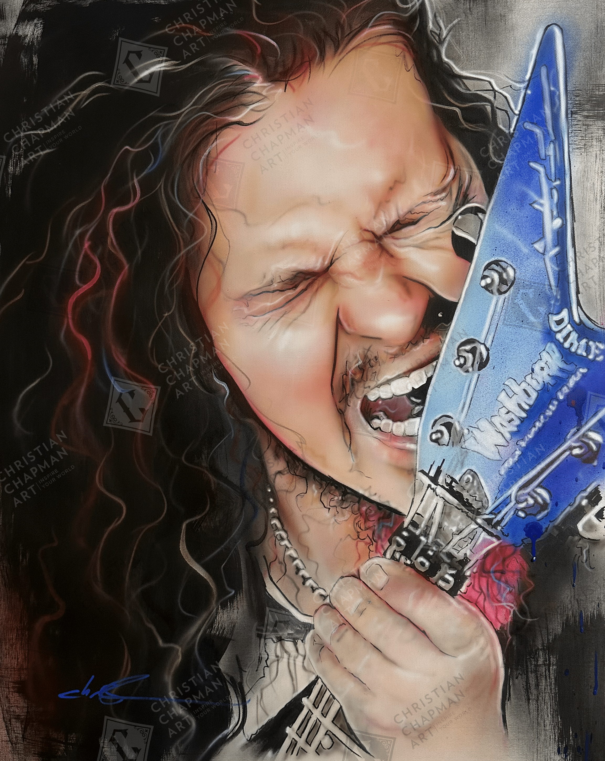 'Illustrated Dime' | Christian Chapman Art