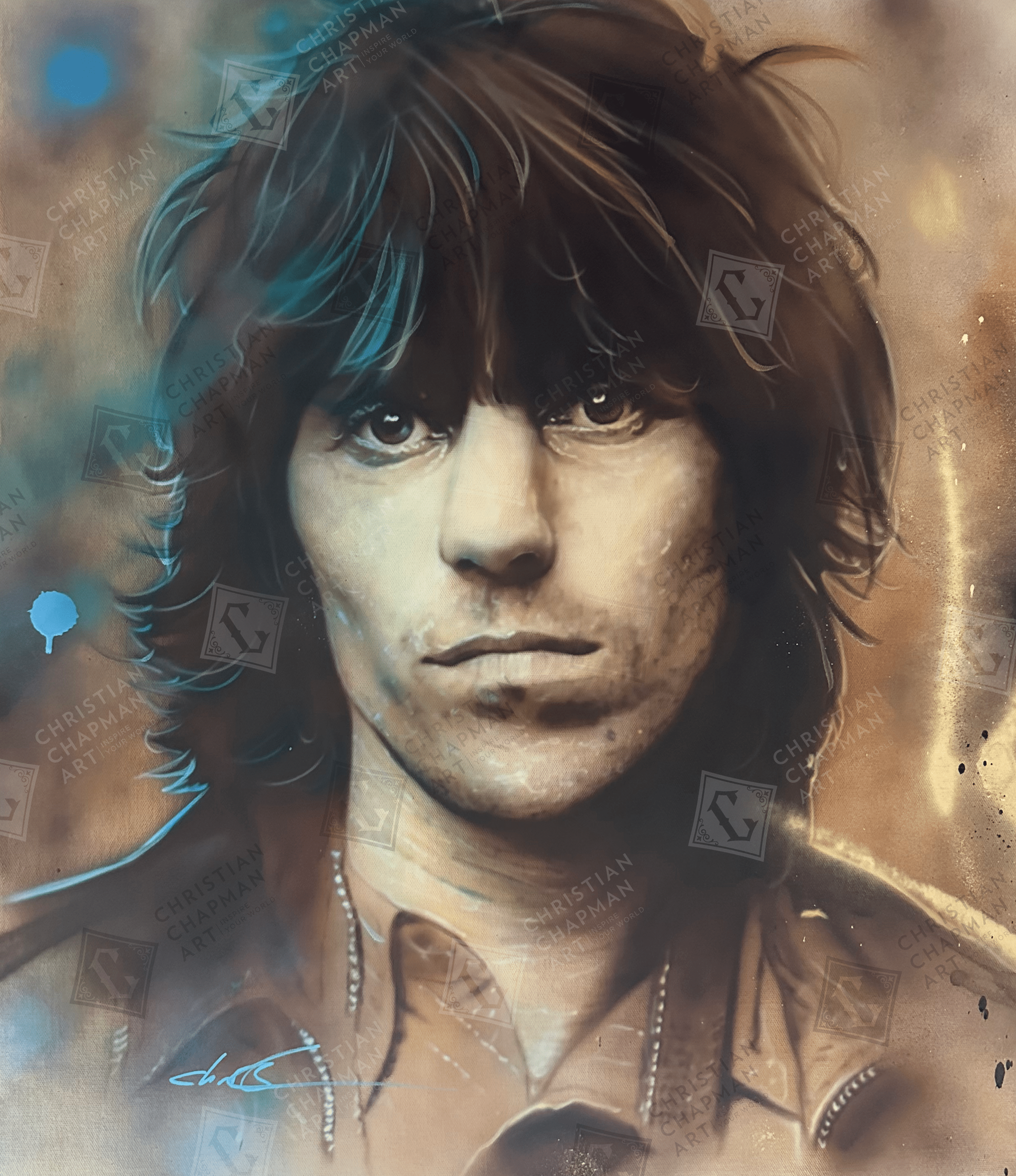 'Keith Stones' | Christian Chapman Art
